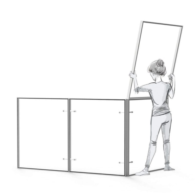 Clever Frame Modular Self Build Exhibition Kit 4 | Innov8 Displays