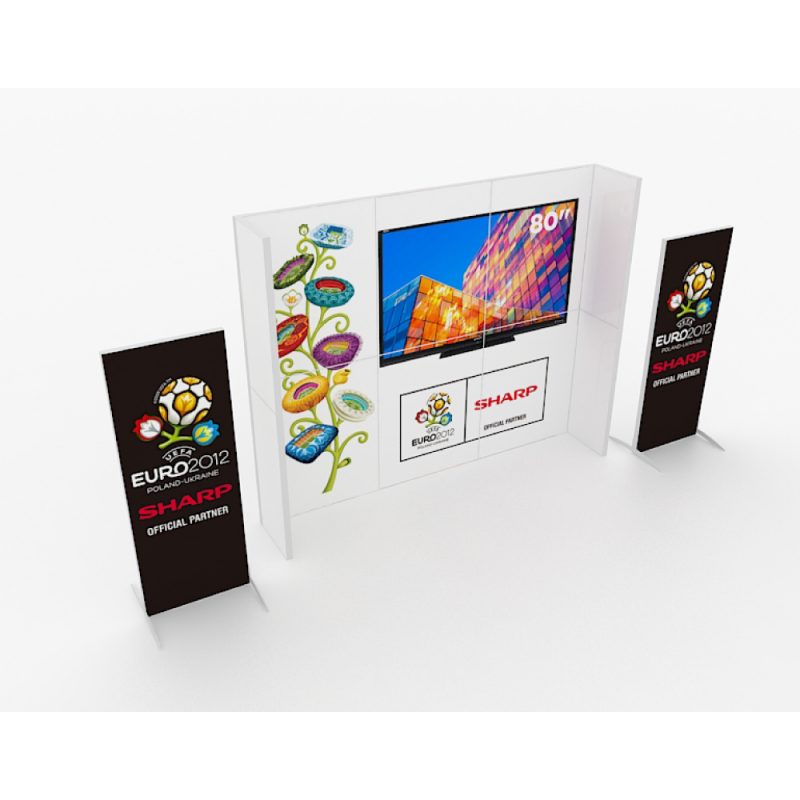 Clever Frame Modular Self Build Exhibition Kit 19 | Innov8 Displays