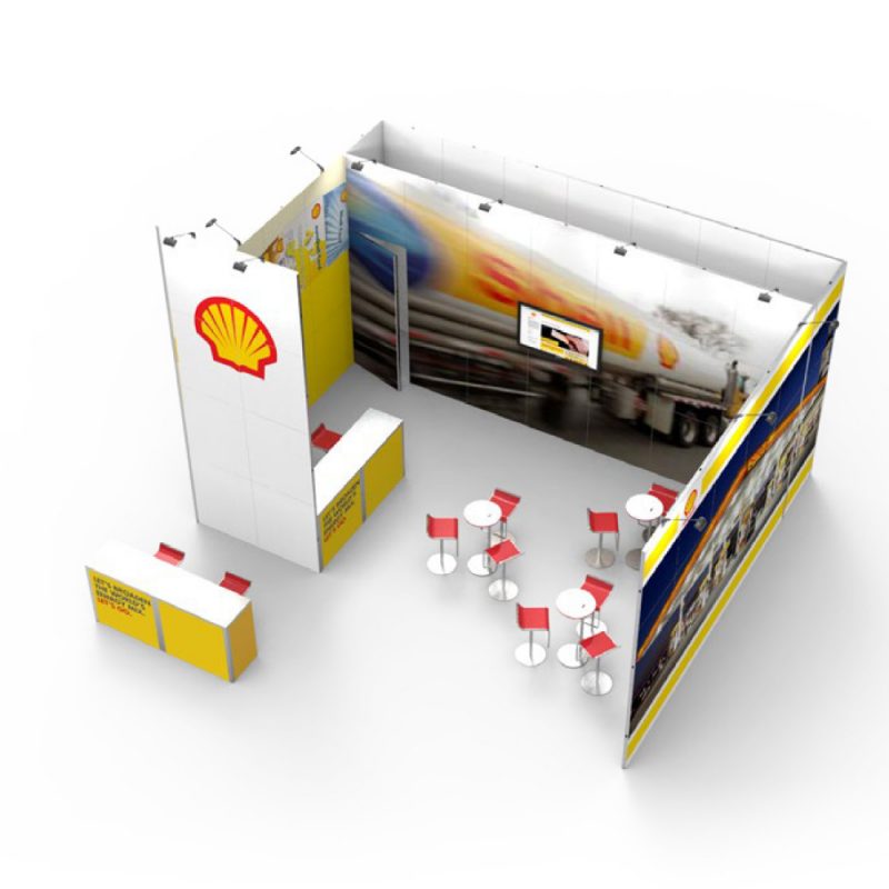 Clever Frame Modular Self Build Exhibition Kit 4 | Innov8 Displays