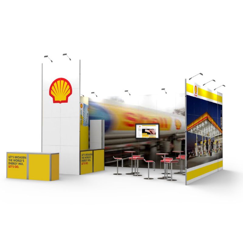 Clever Frame Modular Self Build Exhibition Kit 4 | Innov8 Displays