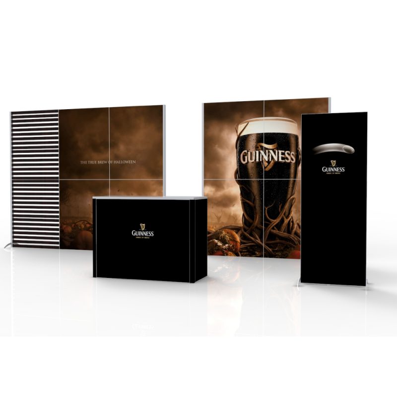 Clever Frame Modular Self Build Exhibition Kit 21 | Innov8 Displays