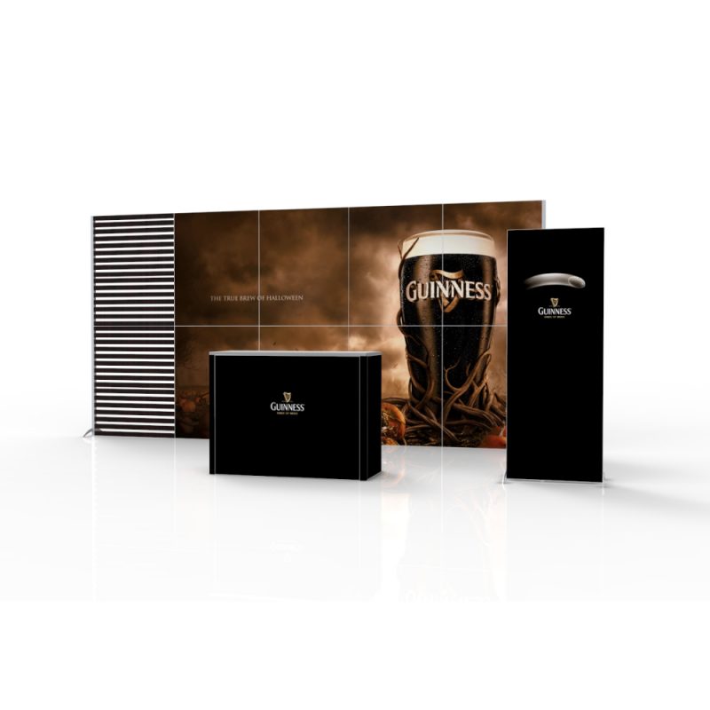 Clever Frame Modular Self Build Exhibition Kit 21 | Innov8 Displays