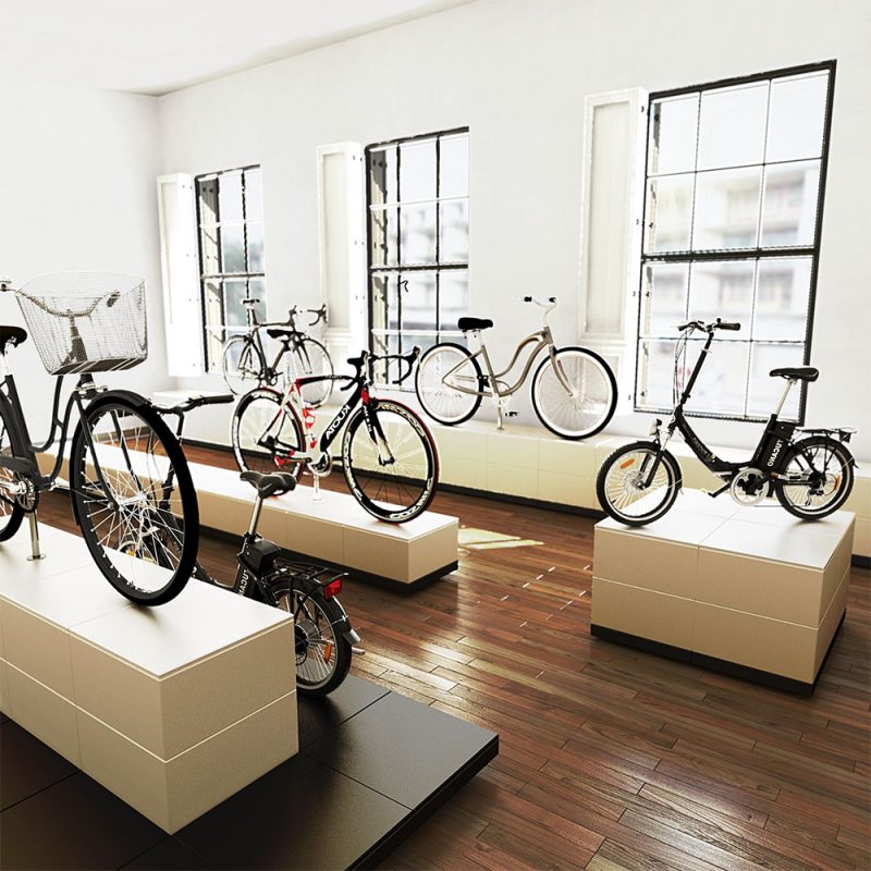 EasyCubes® | Bike Display | Kit 2 | UK